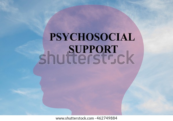 Render Illustration Psychosocial Support Script On Stock Illustration ...
