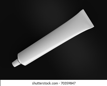 Render Isolated Generic Toothpaste Tube Stock Illustration 70359847 ...