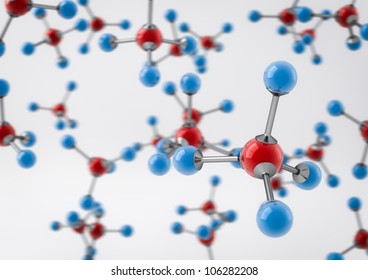 Render Methane Molecules Stock Illustration 106282208 | Shutterstock