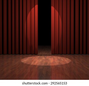 40,797 Open curtain background Images, Stock Photos & Vectors ...