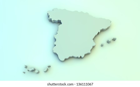 6,766 Spain map 3d Images, Stock Photos & Vectors | Shutterstock