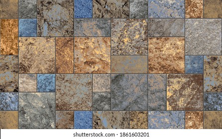 Render Tiles Interior Design Marble Texture Stock Illustration ...