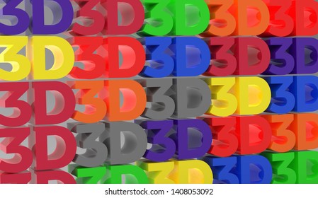 Render Word Render Word Exit 3d Stock Illustration 1408053092 ...