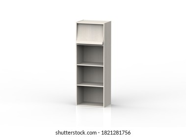 Rendering 3d Cube Box Flap Door Stock Illustration 1821281756 ...