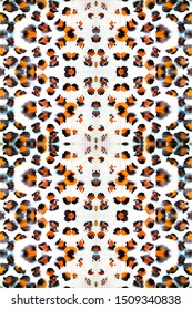 Seamless Endless Abstract Hand Drawn Leopard Stock Vector (Royalty Free ...