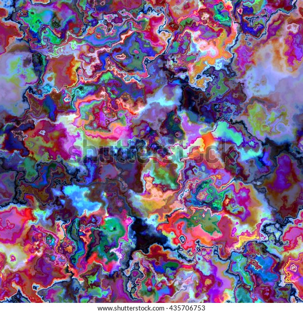 Repeating Abstract Daub Background Stock Illustration 435706753 ...