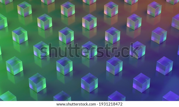 Repeating Pattern Cubes Texture 3d Cube Stock Illustration 1931218472 ...