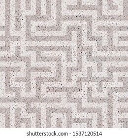 Repeating Pattern Maze Decorative Pattern Interior Stock Illustration ...