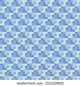 Repeating Pattern Small Blue Squares Different Stock Illustration ...