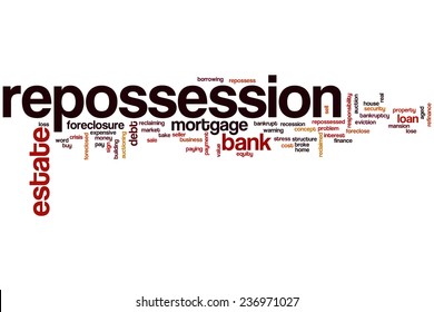 Repossession Word Cloud Concept Stock Illustration 236971027 | Shutterstock