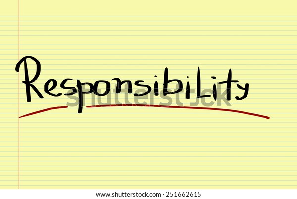 Responsibility Concept Stock Illustration 251662615