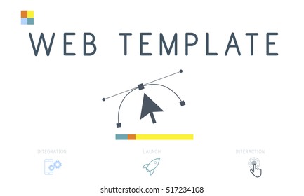 Responsive Design Website Template Layout Concept Stock Illustration ...