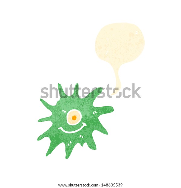 Retro Cartoon Germ Stock Illustration 148635539 | Shutterstock
