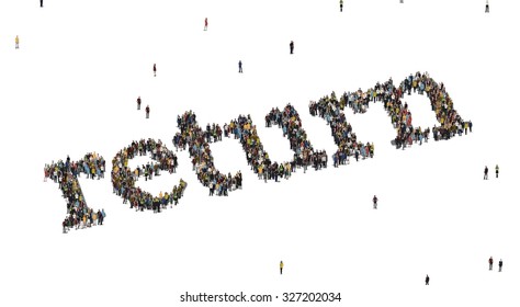 Return Word Crowd Above Stock Illustration 327202034 | Shutterstock