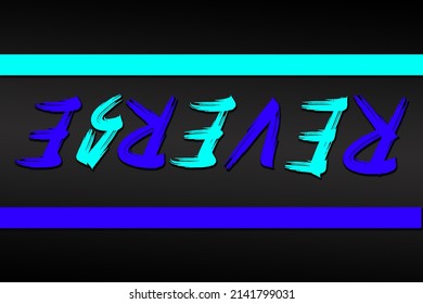 4,065 Reverse text Images, Stock Photos & Vectors | Shutterstock