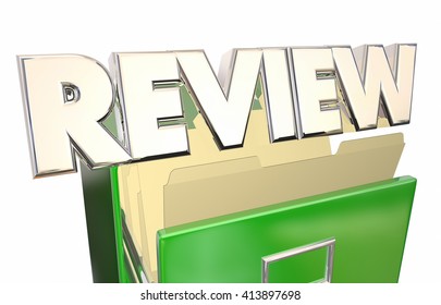 Review Documents Paperwork Archives 3d Illustration Stock Illustration ...
