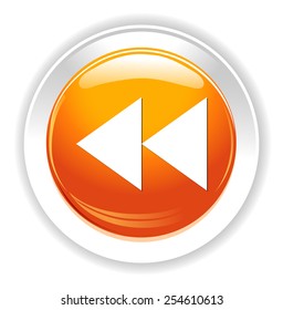 Rewind Button Icon Stock Illustration 254610613 | Shutterstock