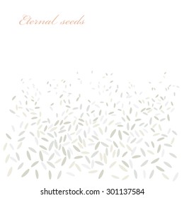 Rice Theme Background Stock Illustration 301137584 | Shutterstock