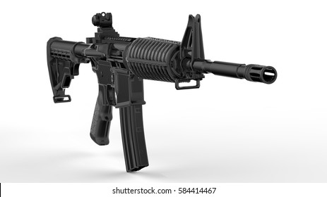 Rifle 3d Rendering Stock Illustration 584414467 | Shutterstock