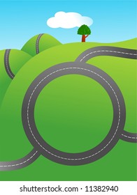 Ring Road 스톡 일러스트 11382940 | Shutterstock
