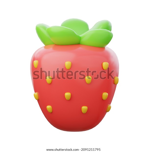 8,658 Strawberry 3d Render Images, Stock Photos & Vectors | Shutterstock