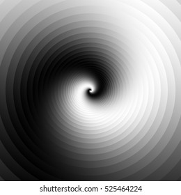 Ripple Pattern Concentric Circles Grayscale Circular Stock Illustration ...