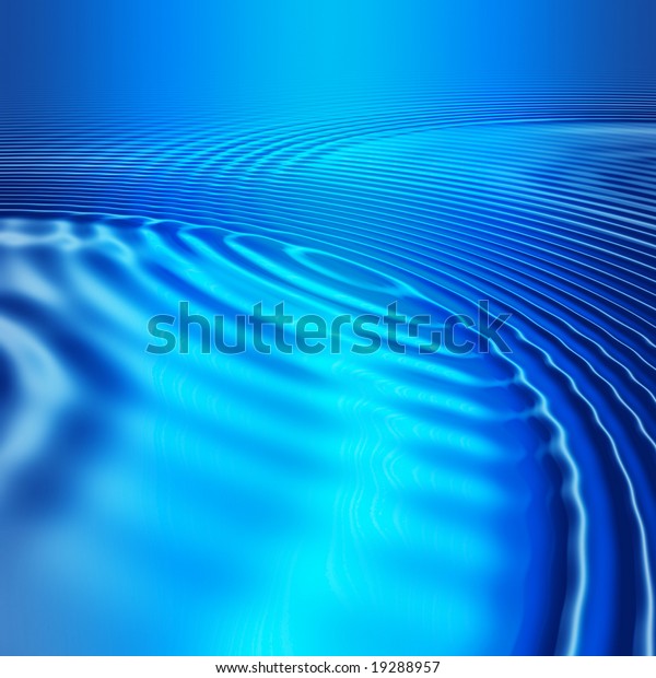 Rippled Water Background Interference Stock Illustration 19288957