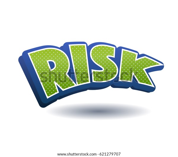 Risk Text Title Headline 3d Fancy Stock Illustration 621279707 ...