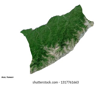 Rize Turkey Map 3d Illustration Stock Illustration 1317761663 ...