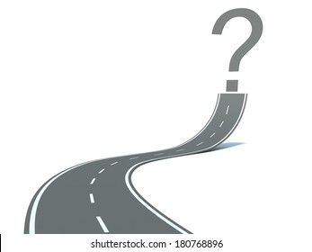 Road Question Mark Stock Illustration 180768896 | Shutterstock