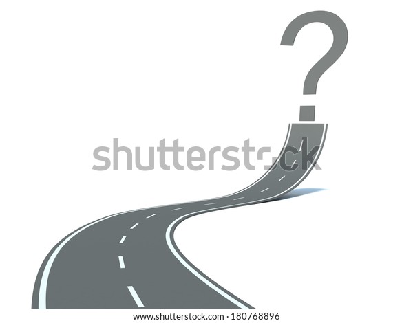 Road Question Mark 스톡 일러스트 180768896 | Shutterstock