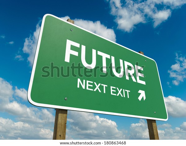 Road Sign Future Stock Illustration 180863468 | Shutterstock