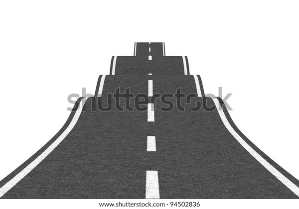 Road Waves Stock Illustration 94502836