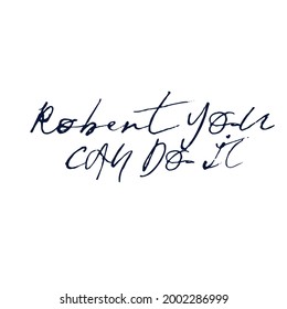 24 Robert name graphic Images, Stock Photos & Vectors | Shutterstock