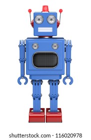 Robot Angle View Stock Illustration 116020951