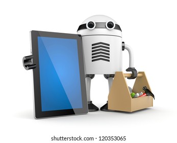 Robot Pad Stock Illustration 120353065 | Shutterstock