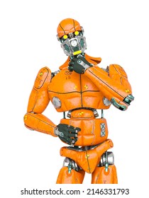 Robot Test Thinking About 3d Illustration Stock Illustration 2146331793 ...