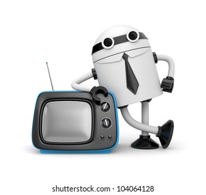 5,553 Robot tv Images, Stock Photos & Vectors | Shutterstock