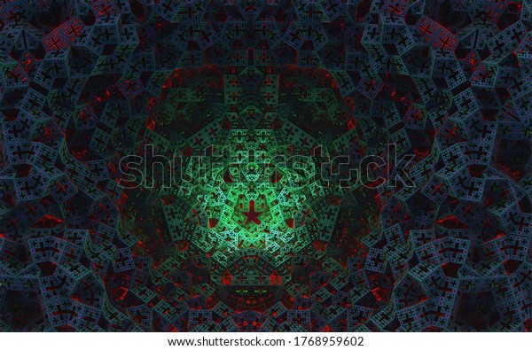 Robotic Eye Cubes Stock Illustration 1768959602 | Shutterstock
