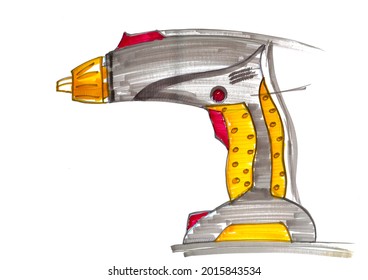 1,255 Drill machine sketch Images, Stock Photos & Vectors | Shutterstock