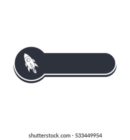 Rocket Banner Template Theme Stock Illustration 533449954 | Shutterstock