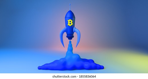2,859 Bitcoin Rocket Images, Stock Photos & Vectors | Shutterstock
