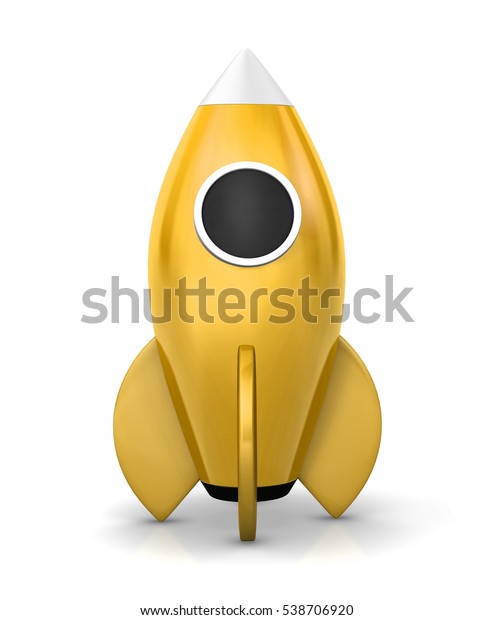 Rocket Strat Symbol 3d Rendering Stock Illustration 538706920 ...