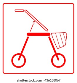 Rollator Walking Frame Stock Illustration 436188067 | Shutterstock