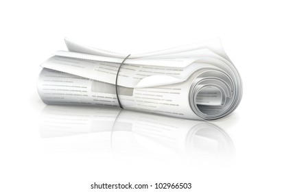 91 3d Newspaper Roll Isolated Images, Stock Photos & Vectors | Shutterstock