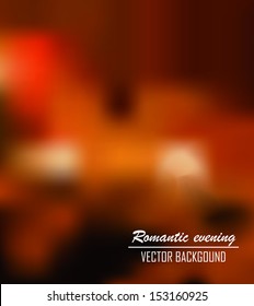 Romantic Evening Background Stock Illustration 153160925 | Shutterstock