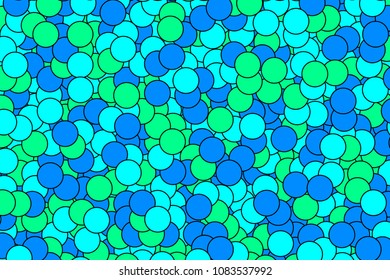 Rondure Background Flat Pattern Your Concept Stock Illustration ...