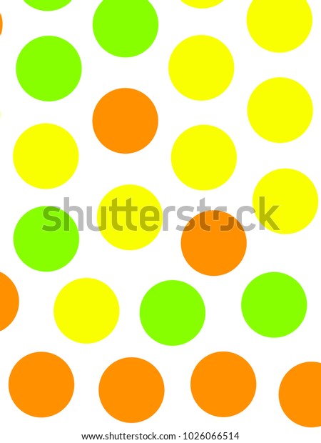 Rondures Background Flat Texture Your Concept Stock Illustration ...