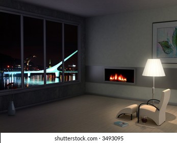 11,307 Empty Room Window Night Images, Stock Photos & Vectors ...