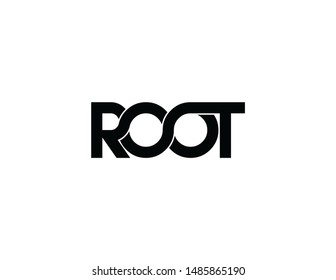 Root Original Monogram Logo Design Stock Illustration 1485865190 ...